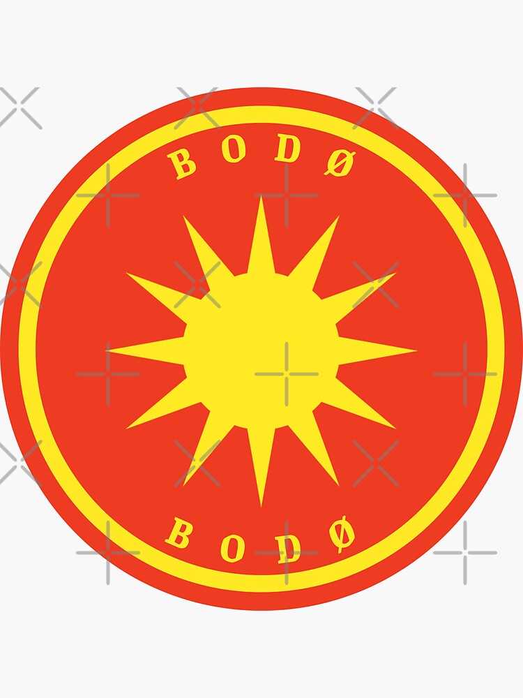 "City of Bodø Norway" Sticker for Sale by FedSherDesign | Redbubble