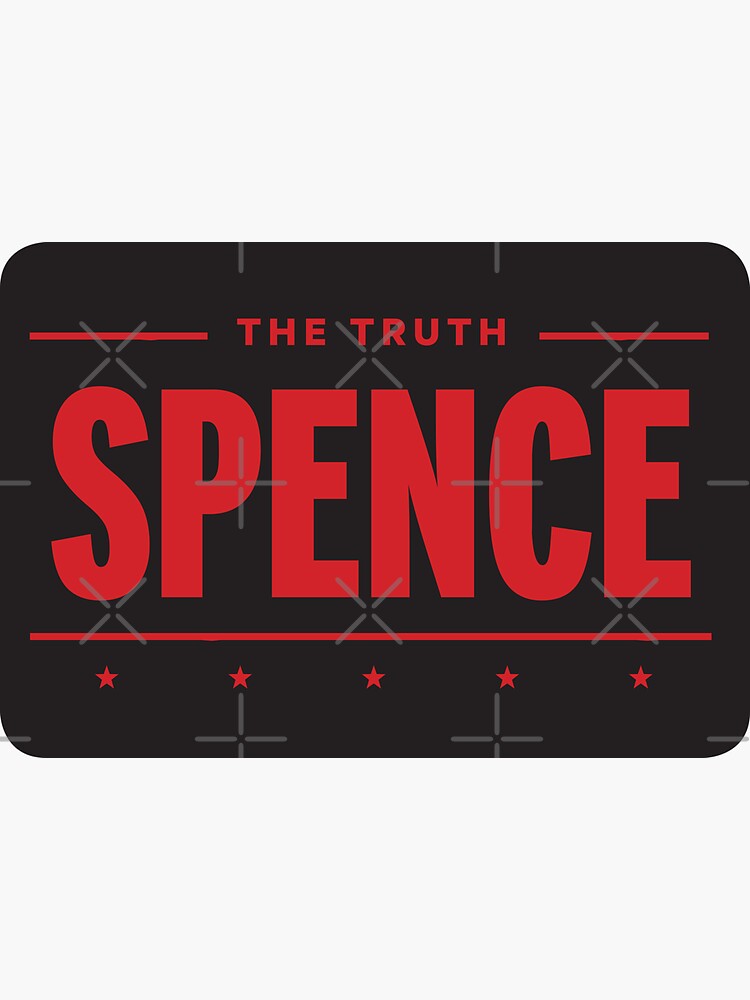 "Spence | The Truth | Boxing" Sticker for Sale by iccdesign | Redbubble