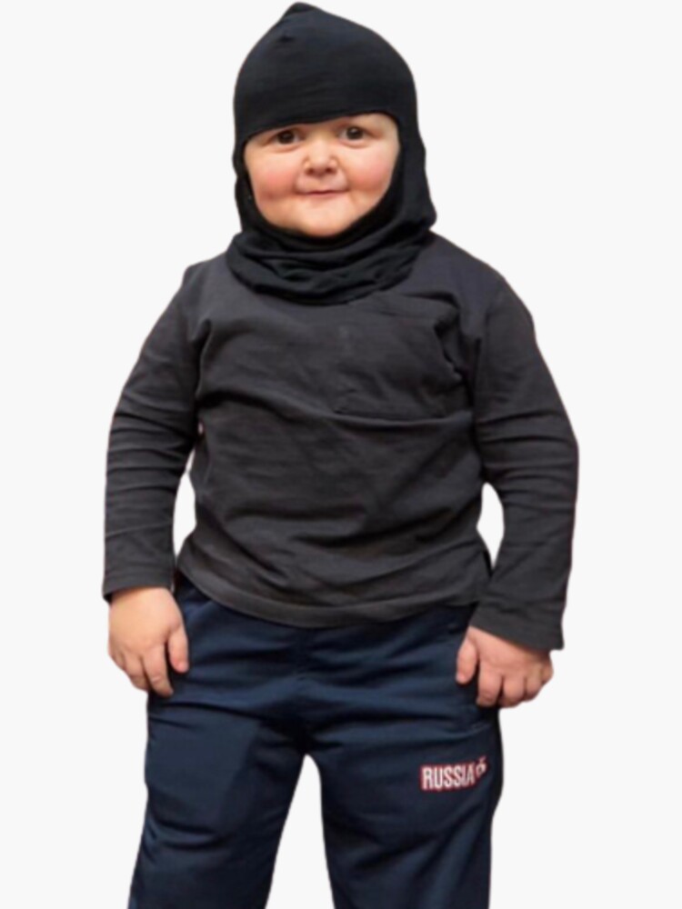 "HASBULLA gangster" Sticker for Sale by AyoubFt | Redbubble