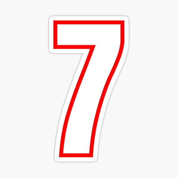 Old No 7 Stickers | Redbubble