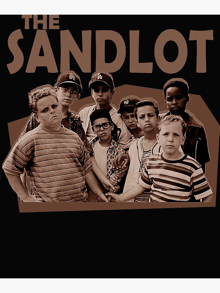 Sandlot Gang Poster For Sale By Elkeklemm Redbubble