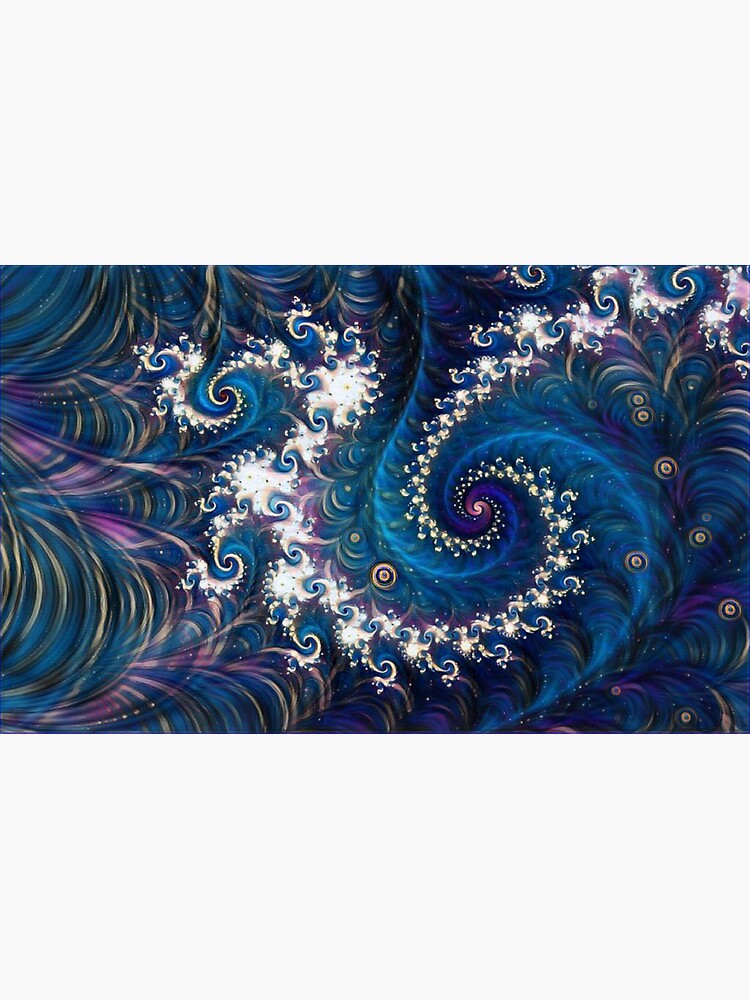 "FRACTAL SPIRAL" Sticker for Sale by KatisDesign | Redbubble