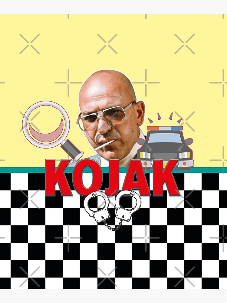 "The cool cop Theo Kojak investigates with assistants Crocker and ...