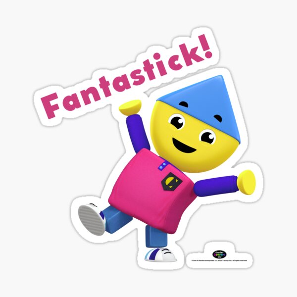 "Fantastick, fantastic by Charlie's Colorforms City." Sticker for Sale ...
