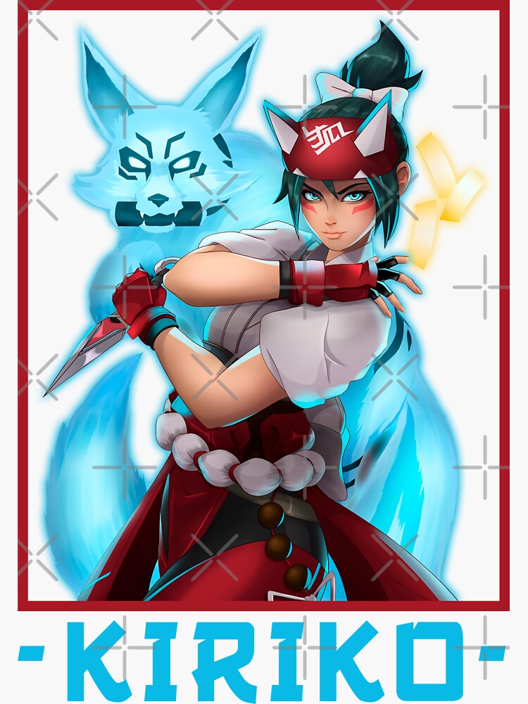 "Kiriko , Best Trending" Sticker for Sale by ChusenStore | Redbubble