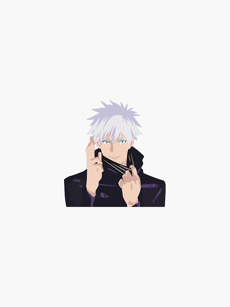 "Satoru Gojo" Sticker for Sale by hardyz987 | Redbubble