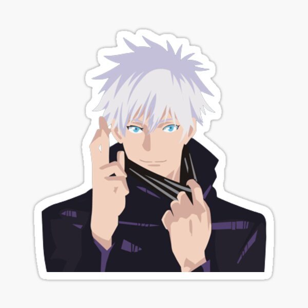 "Satoru Gojo" Sticker for Sale by hardyz987 | Redbubble