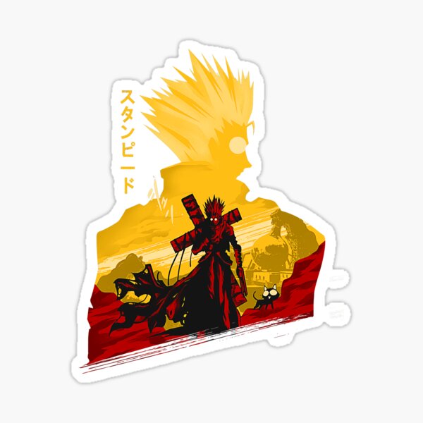 "Trigun" Sticker for Sale by GeorgBruns | Redbubble