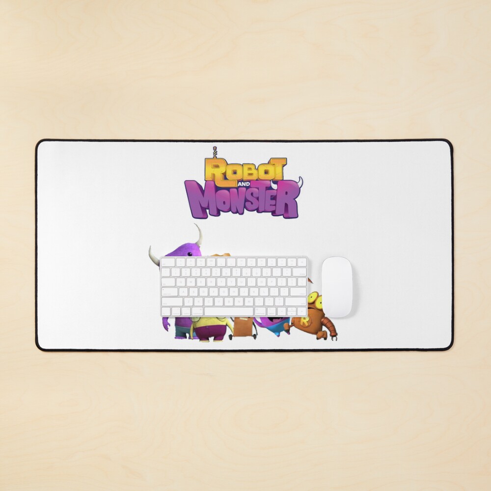 "Robot and Monster" Sticker for Sale by Par-kids | Redbubble