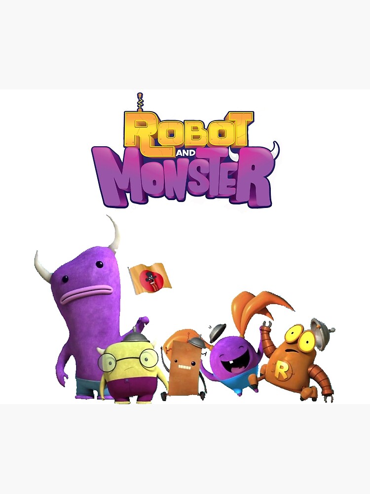 "Robot and Monster" Poster for Sale by Par-kids | Redbubble