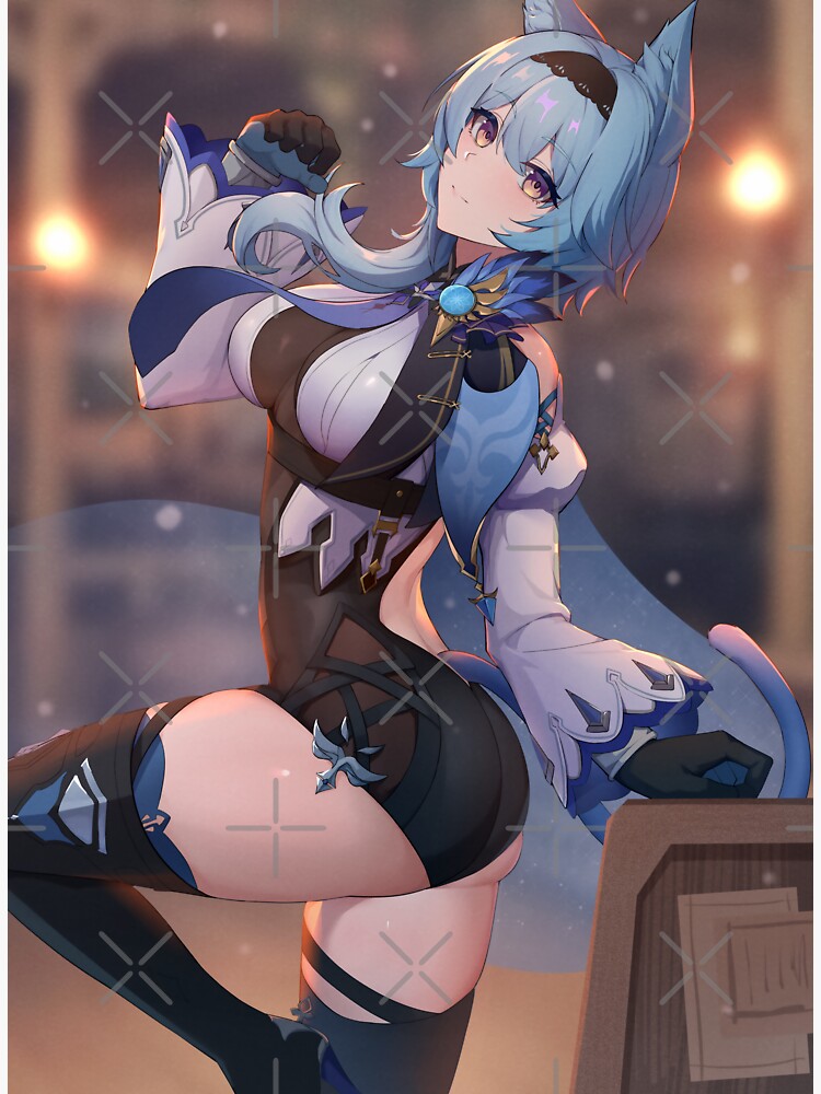 "Bewitching Thighs Eula Genshin Impact" Sticker for Sale by genshinwaifus | Redbubble