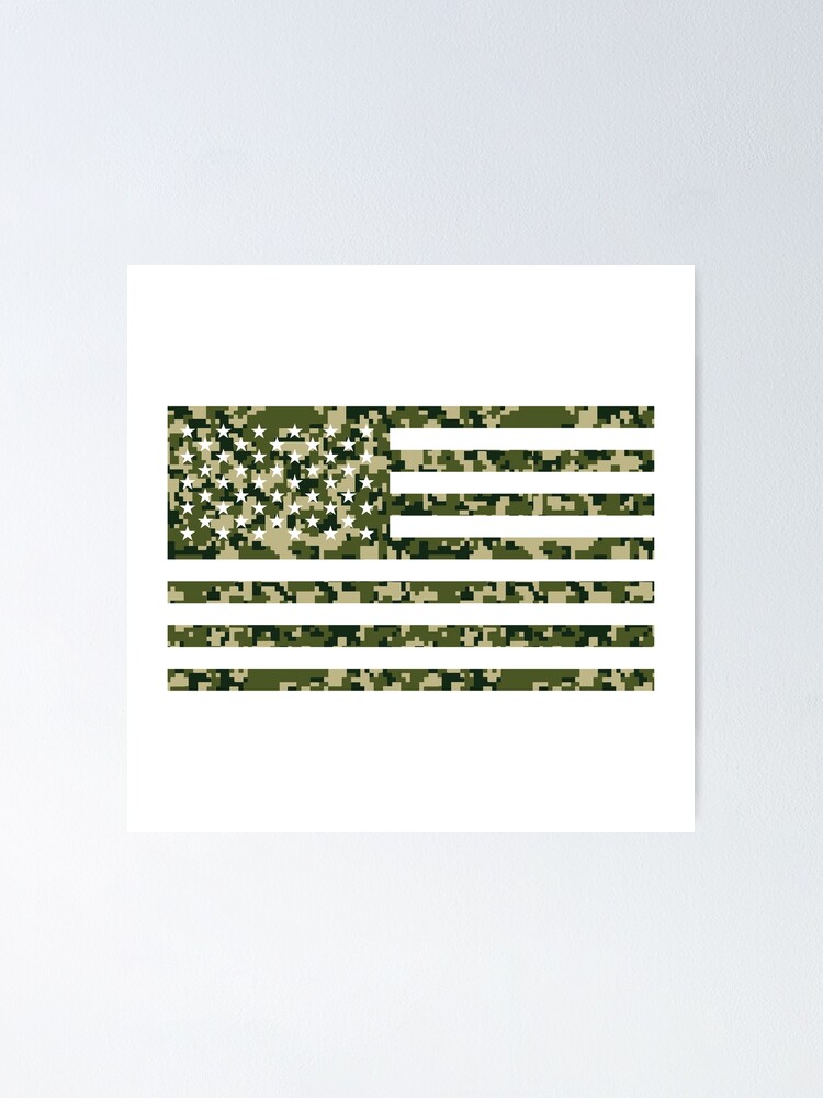 "AMERICAN TACTICAL FLAG 3" Poster for Sale by KAMOS | Redbubble