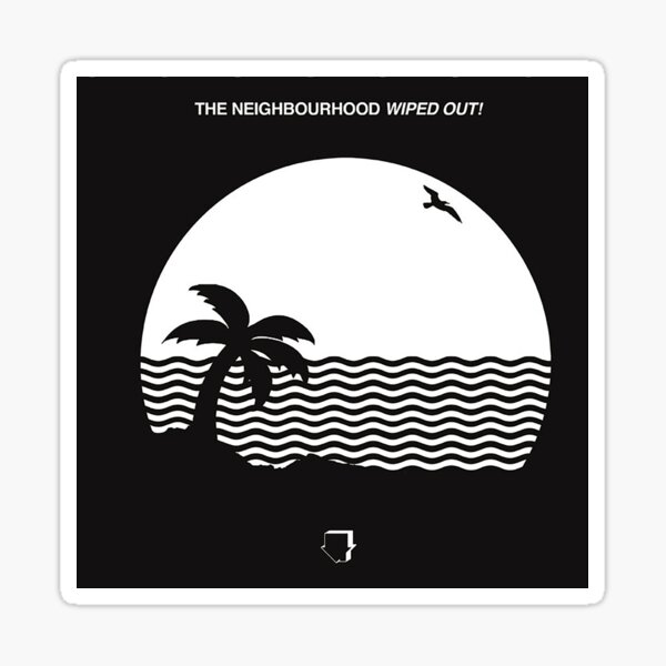 "Wiped Out" Sticker for Sale by Enosalaosn | Redbubble