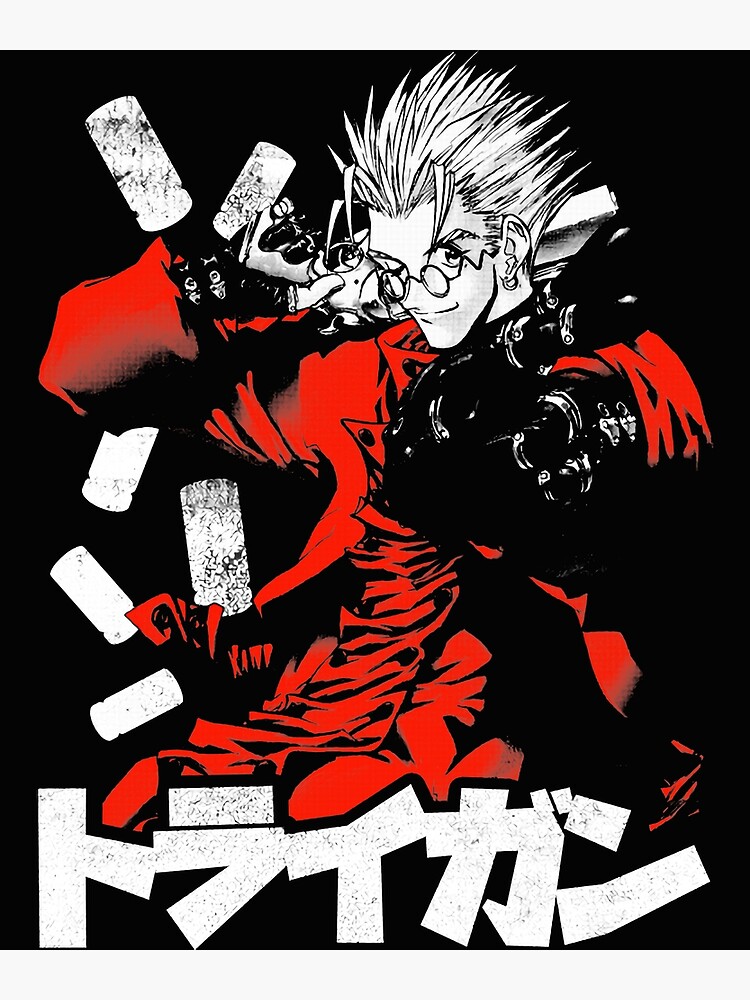 "Trigun manga" Poster for Sale by GeorgBruns | Redbubble