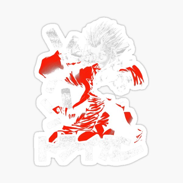 "Trigun manga" Sticker for Sale by GeorgBruns | Redbubble