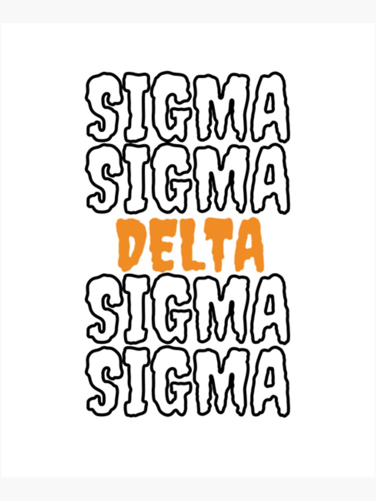 "Delta Sigma Spooky 2022 Halloween Collection" Sticker for Sale by ...