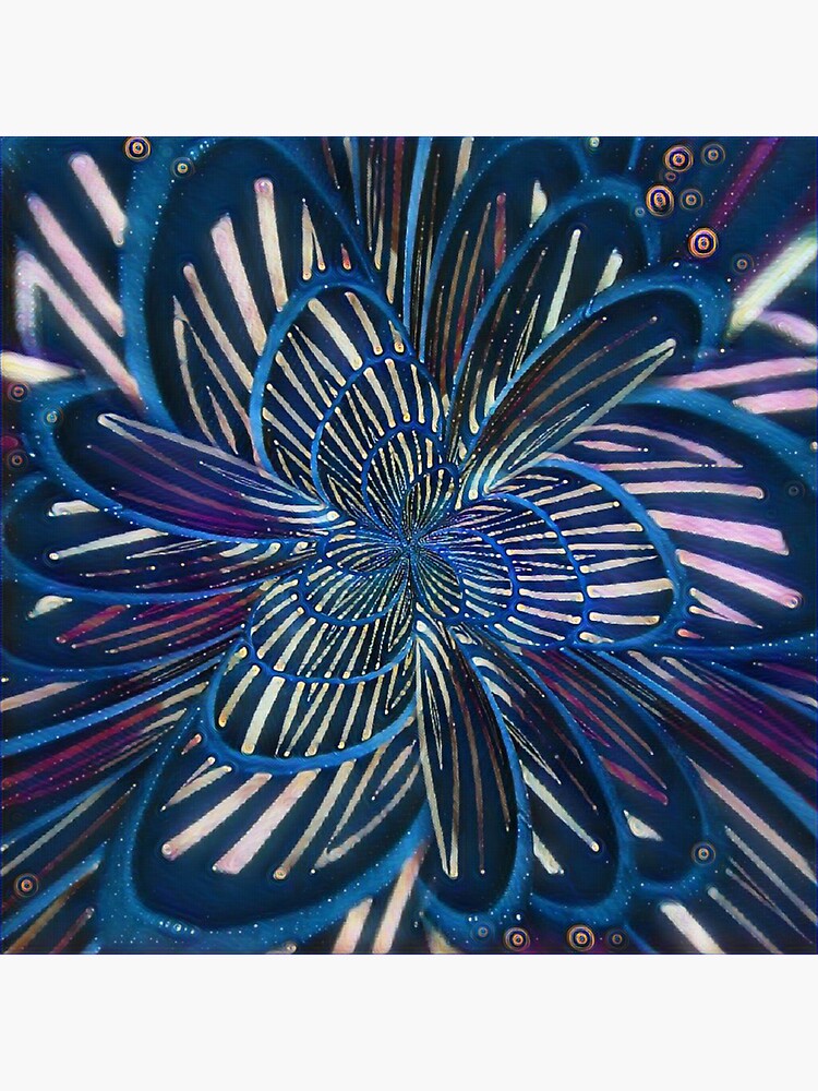 "SURREAL FLOWERS" Sticker for Sale by KatisDesign | Redbubble