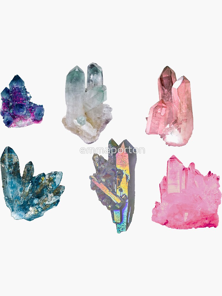 "CRYSTAL PACK" Sticker for Sale by ejoi | Redbubble