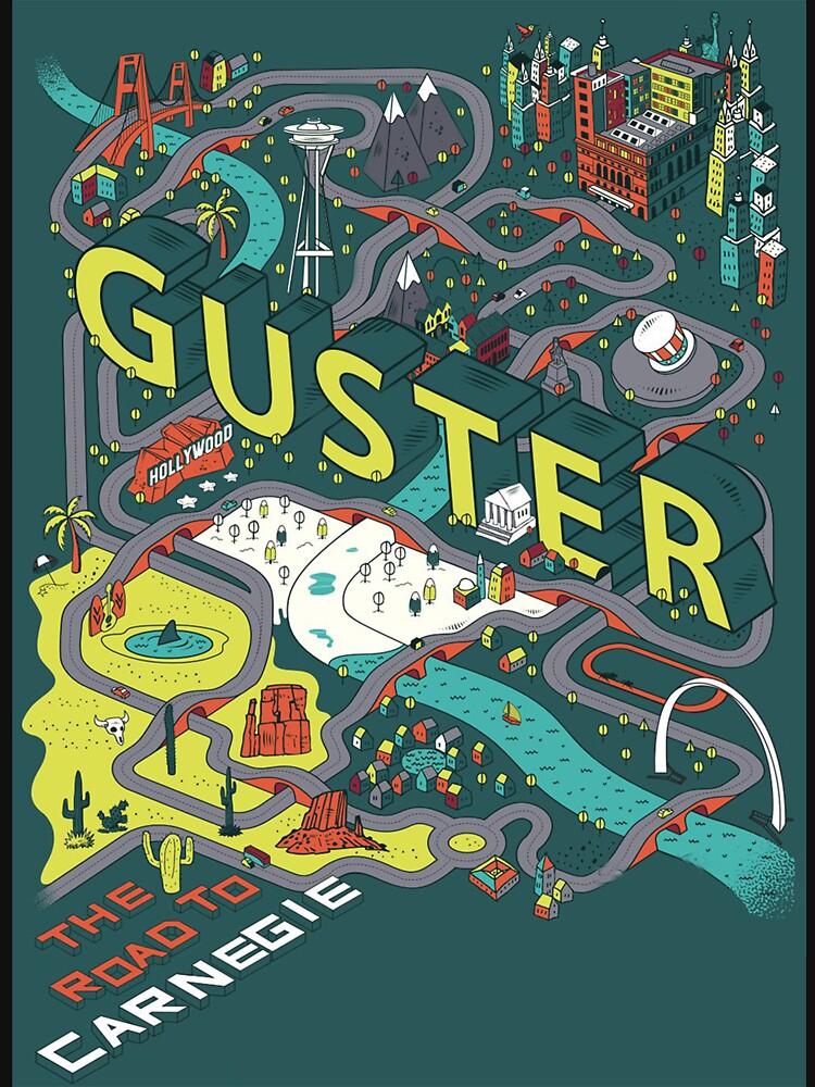 "Guster Music band Tour Logo" T-shirt for Sale by brianrandy20 ...