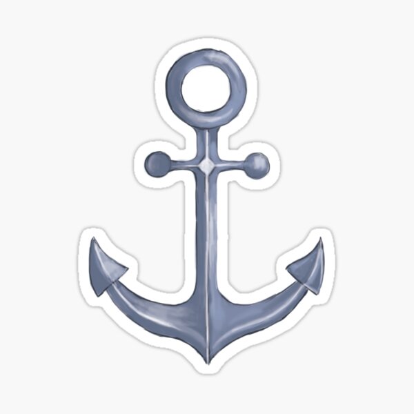 "Anchor" Sticker for Sale by TABITAland | Redbubble