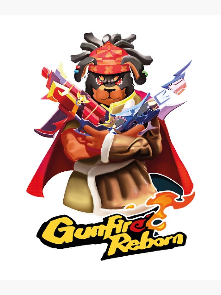 "gunfire reborn game" Poster for Sale by samanthafans | Redbubble