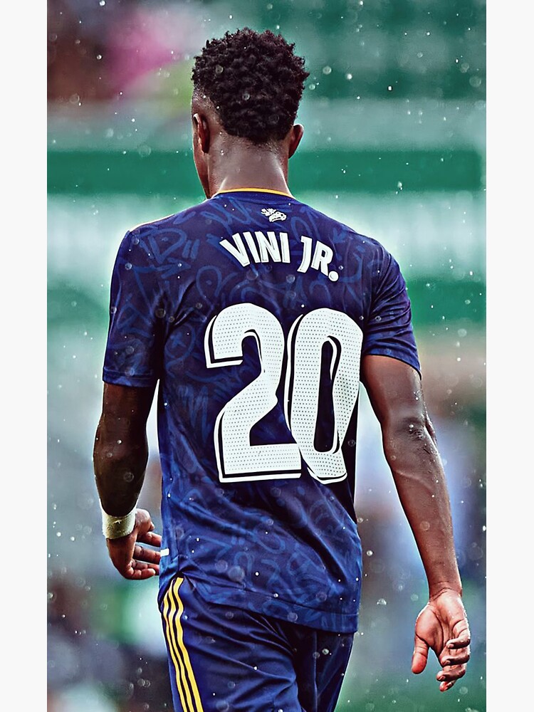 "Wallpaper Vini Jr Art poster" Sticker for Sale by Didou-Art | Redbubble