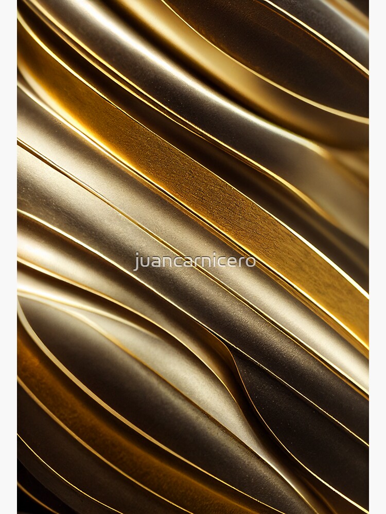 "Metallic texture gold color" Sticker for Sale by juancarnicero | Redbubble