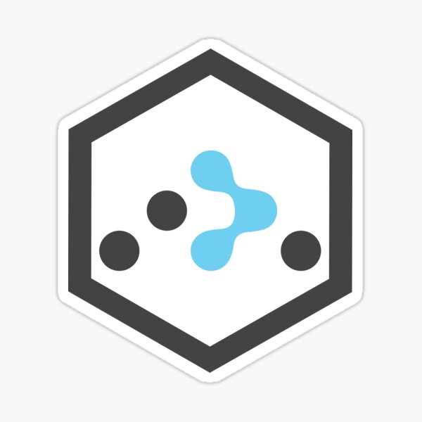 "React Router Hex Sticker" by blakethedead | Redbubble