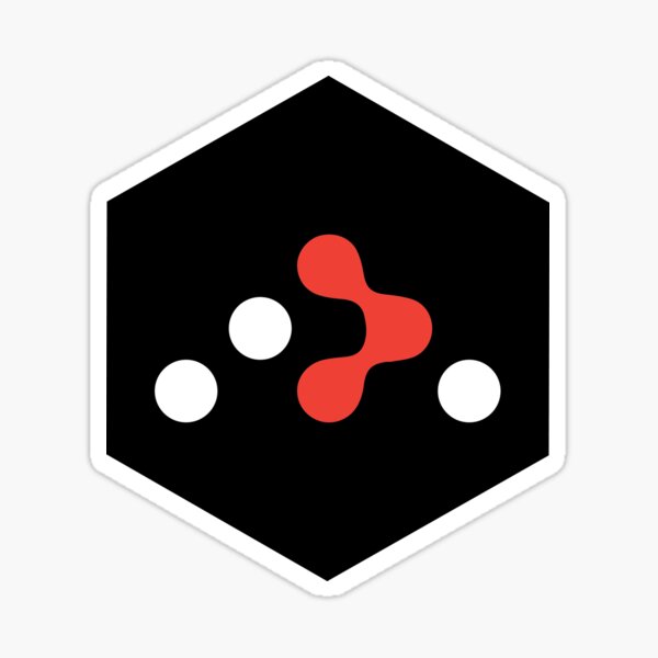 "React Router Sticker" Sticker for Sale by blakethedead | Redbubble