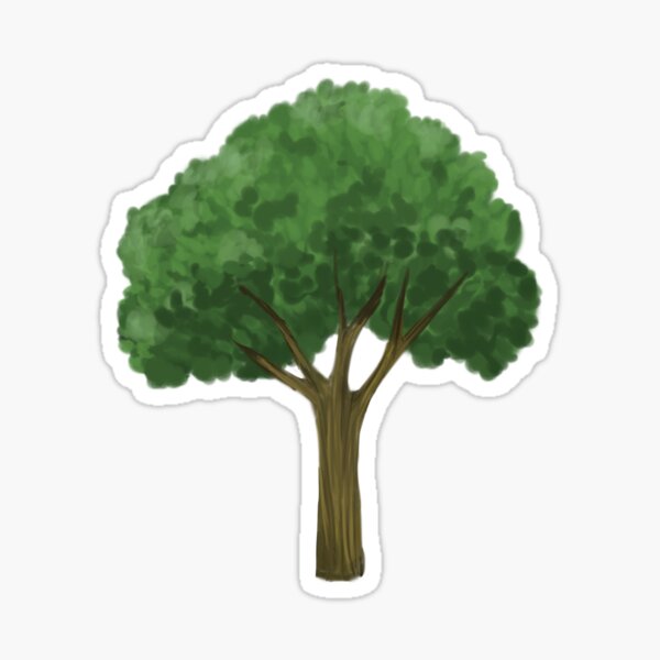 "Tree" Sticker for Sale by TABITAland | Redbubble