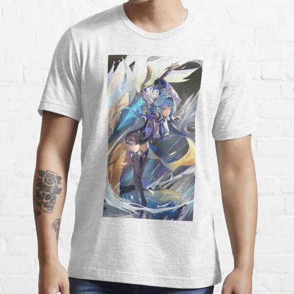 "Large Sword Eula Genshin Impact" T-shirt for Sale by genshinwaifus ...