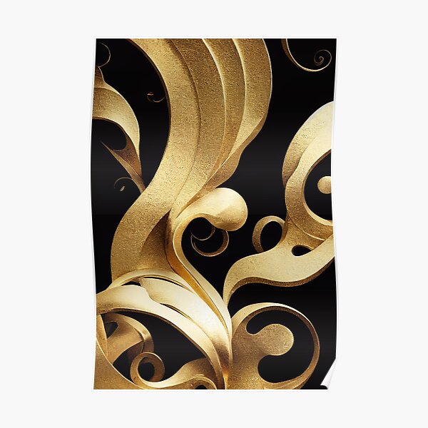 "texture gold color" Poster for Sale by juancarnicero | Redbubble
