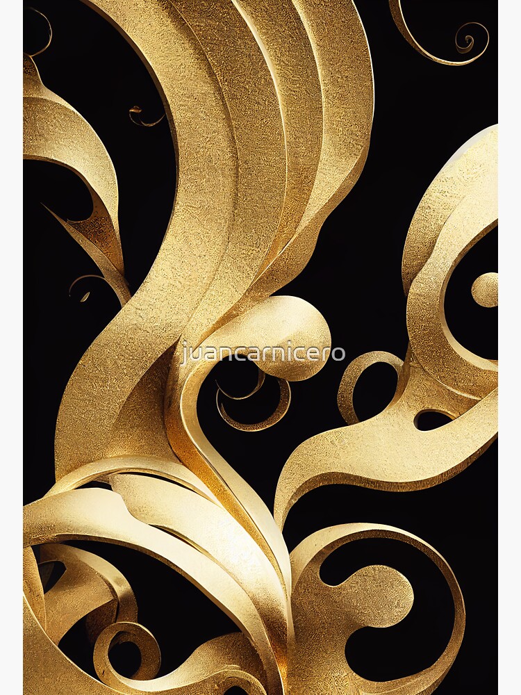 "texture gold color" Sticker for Sale by juancarnicero | Redbubble