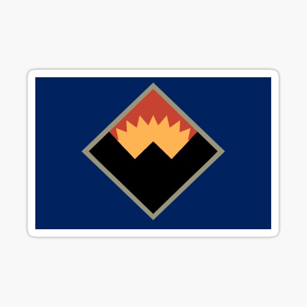"Western Defense Command" Sticker for Sale by TaskForceY | Redbubble