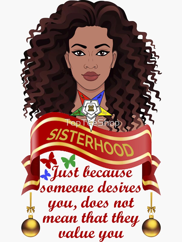 " OES Order Of The Eastern Star Logo Sisterhood " Sticker for Sale by ...