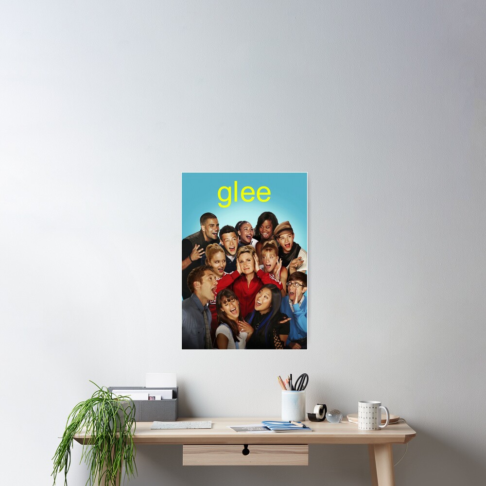 "Glee!" Poster for Sale by ZimBaby916 | Redbubble