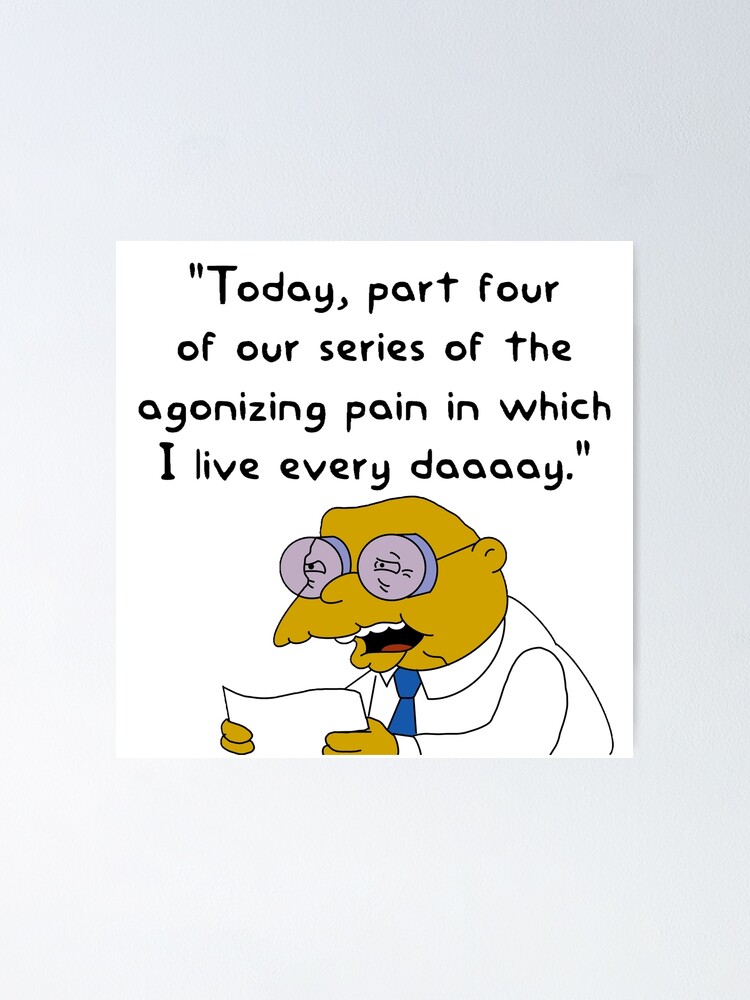 "Moleman In The Morning" Poster for Sale by Look-I-Made-It | Redbubble