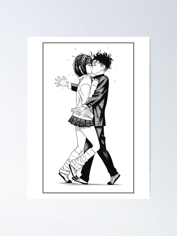 "Dandadan - Momo & Okarun" Poster for Sale by MangaDoctor | Redbubble