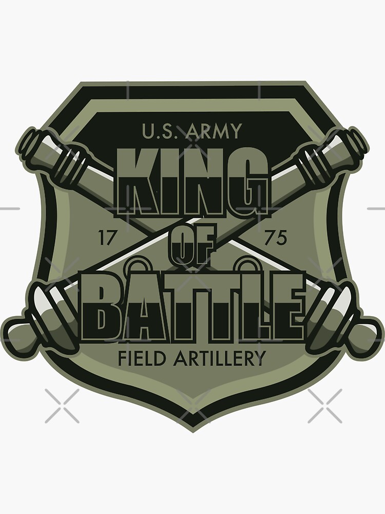 "US Army Field Artillery" Sticker for Sale by StrongVlad | Redbubble