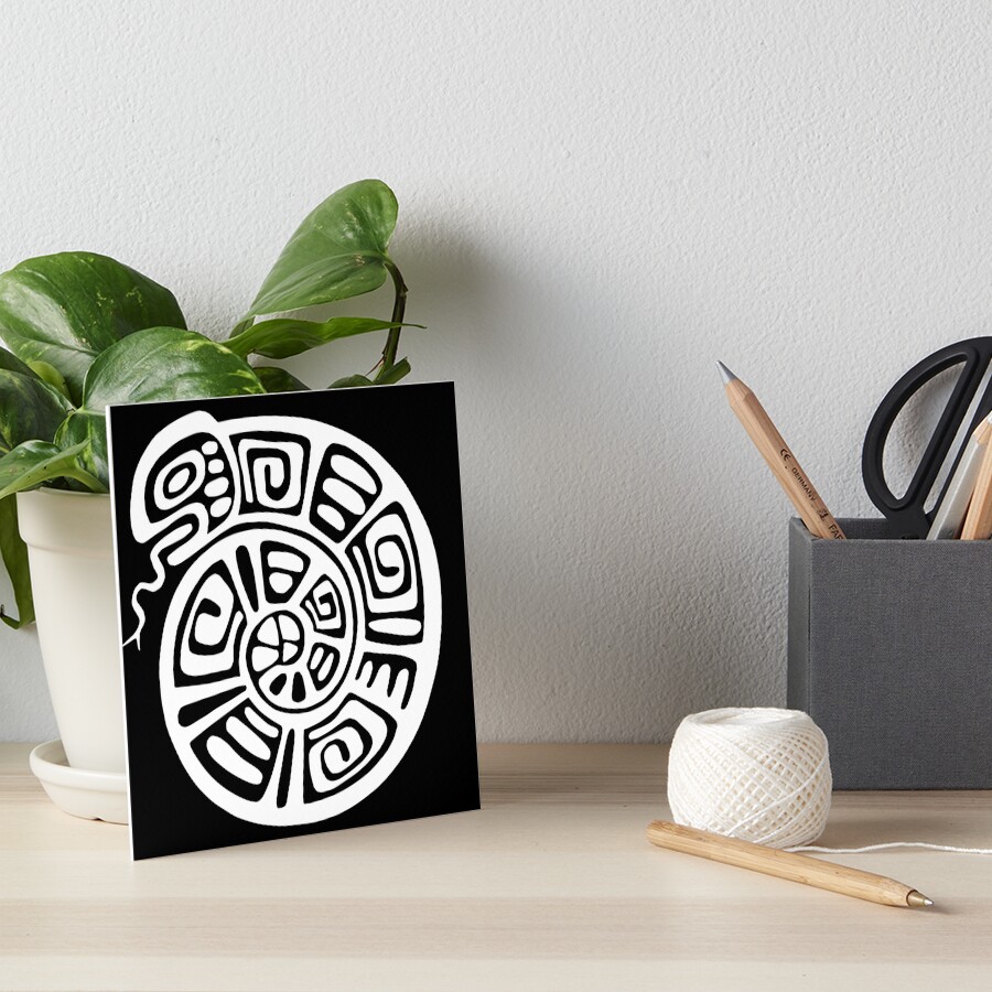"Inca culture, snake symbol" Poster by MIRO3D | Redbubble