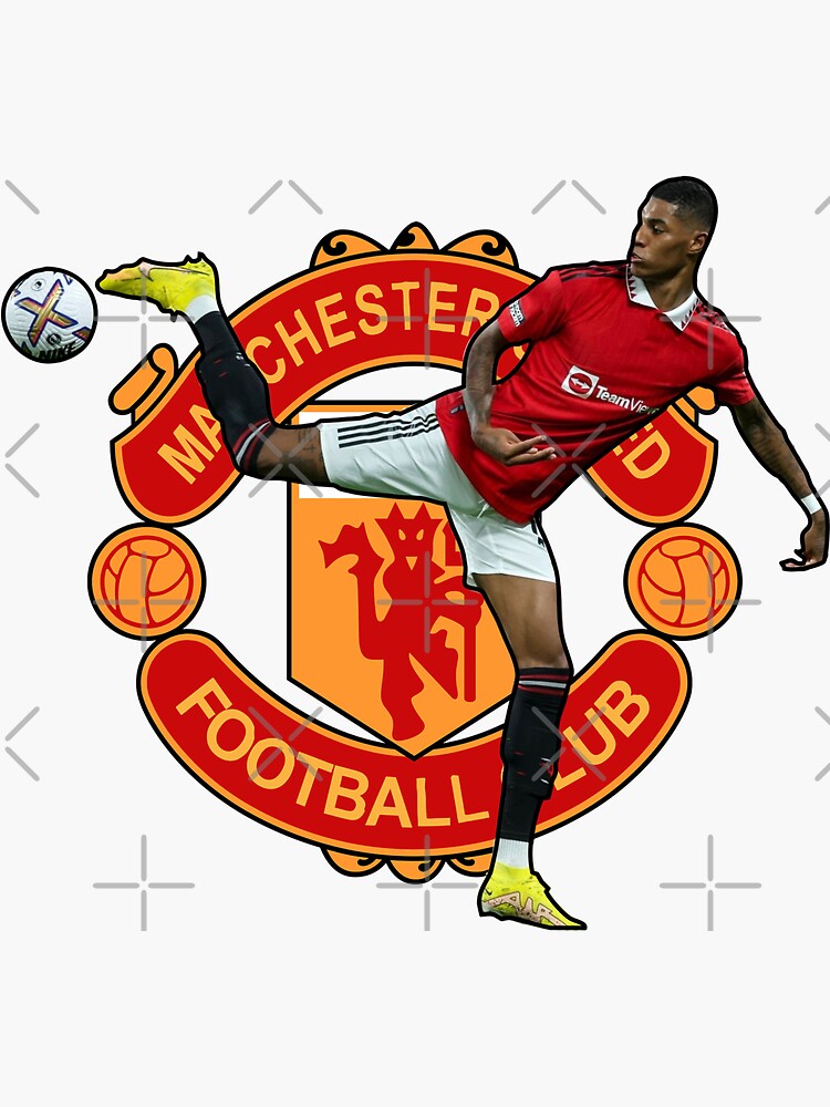 "MARCUS RASHFORD BALL CONTROL" Sticker for Sale by Shane-Art | Redbubble
