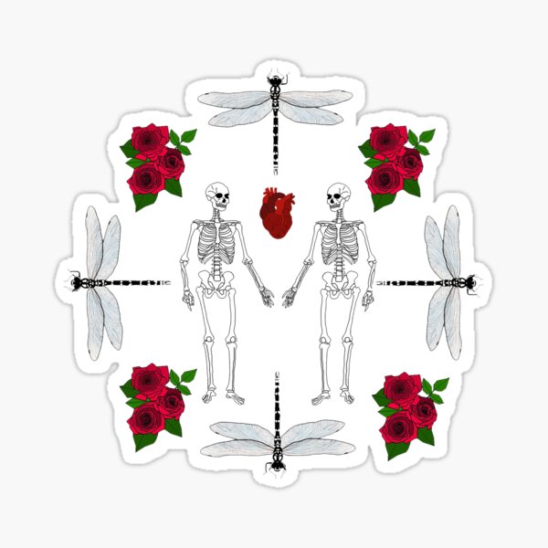 "Eternal Love" Sticker for Sale by Sefyr | Redbubble