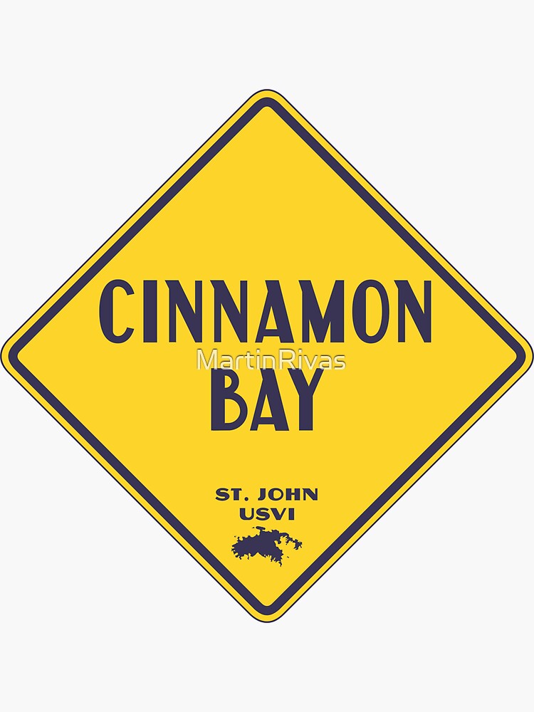 "Cinnamon Bay St. John USVI" Sticker for Sale by MartinRivas | Redbubble