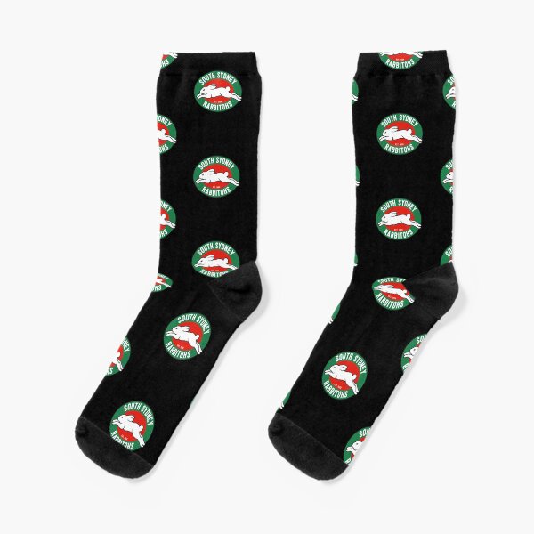 "New South Sydney Rabbitohs" Socks for Sale by nezharegragi | Redbubble