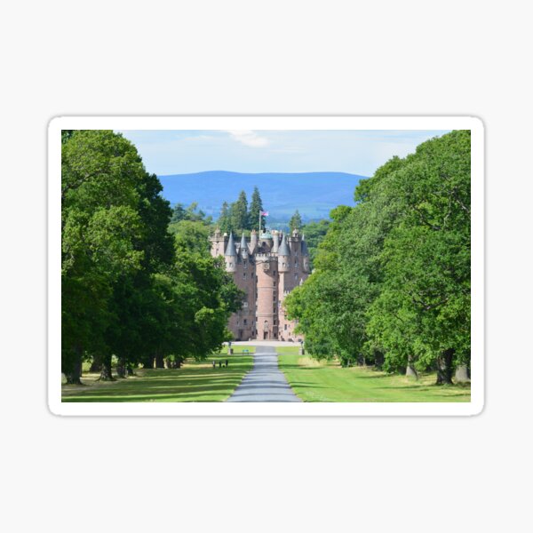 "Glamis Castle" Sticker for Sale by adamzawadzki | Redbubble