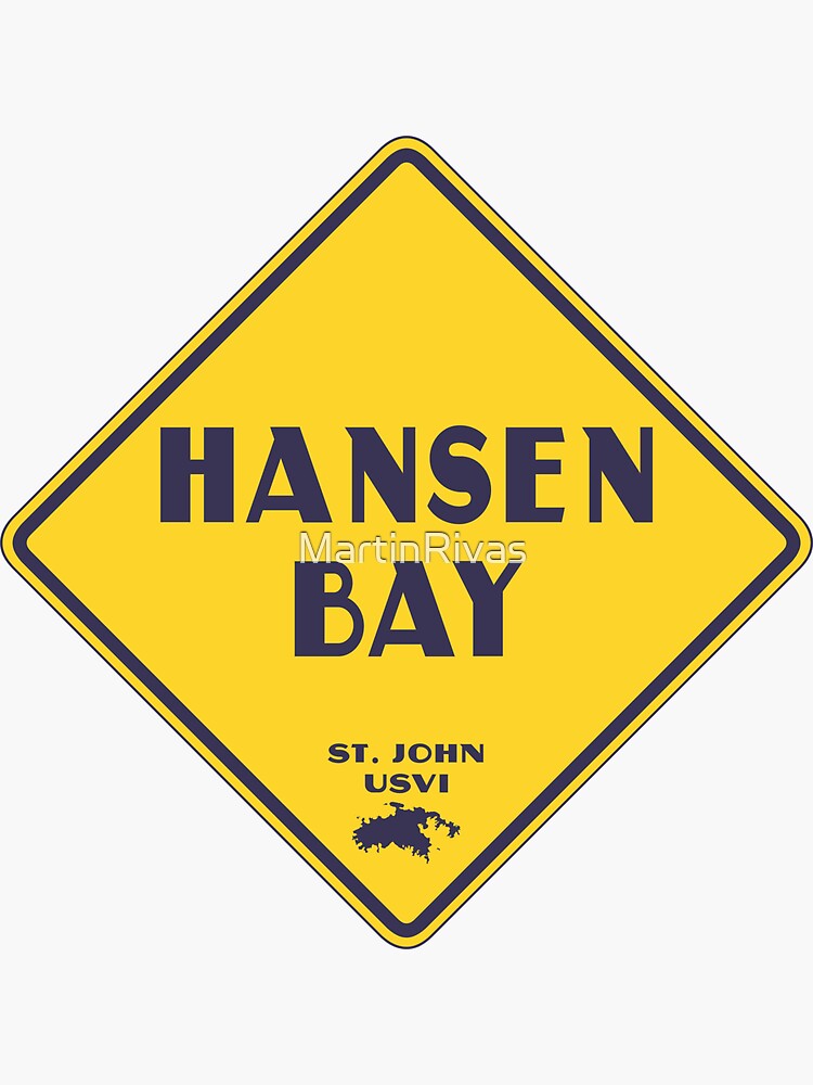 "Hansen Bay St. John USVI" Sticker for Sale by MartinRivas | Redbubble