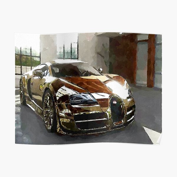 Póster «Pintura Bugatti Veyron» de jonathansteward | Redbubble