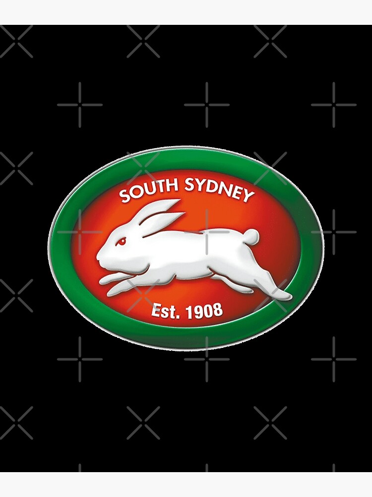 "Logo South Sydney Rabbitohs" Poster for Sale by nezharegragi | Redbubble
