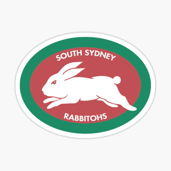 "Logo South Sydney Rabbitohs" Sticker for Sale by nezharegragi | Redbubble