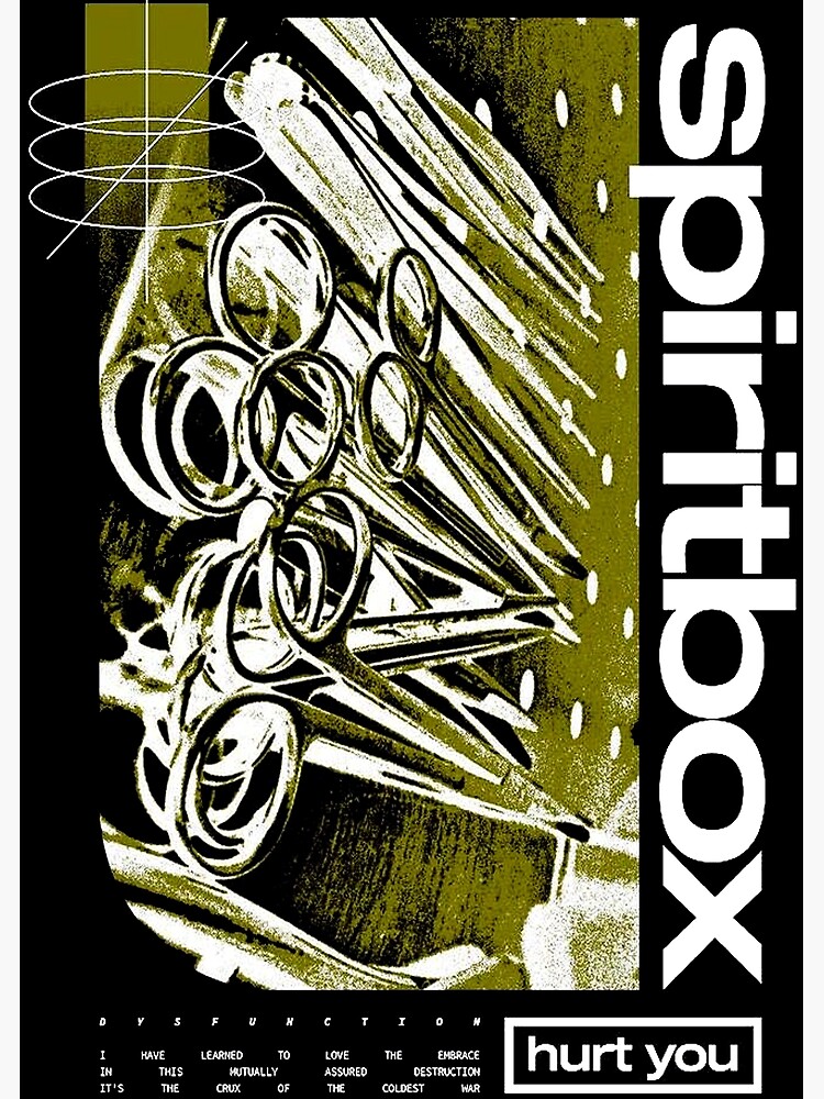 "new best spiritbox new logo" Poster for Sale by McMeekin24 | Redbubble